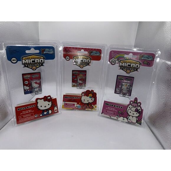 Toys | 221 Worlds Smallest Pop Culture Micro Figures Hello Kitty Lot ...